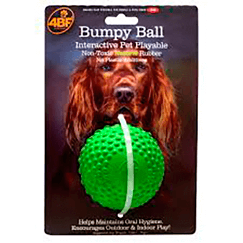 4BF - Bumpy Ball Verde | Laika Mascotas