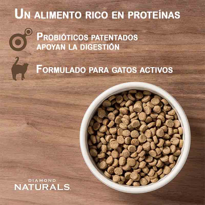 Diamond Naturals - Active Cat | Laika Mascotas