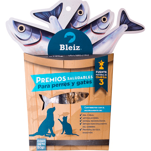 Bleiz - Premios Deshidratados de Anchoveta Salvaje | Laika Mascotas