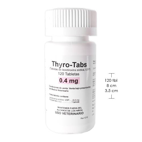 Lloyd - Thyro Tabs 0.4 Mg. | Laika Mascotas