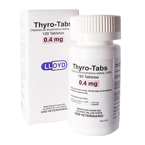 Lloyd - Thyro Tabs 0.4 Mg. | Laika Mascotas