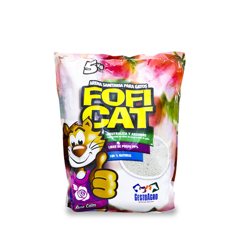 Foficat - Arena Con Aroma a Rosas | Laika Mascotas