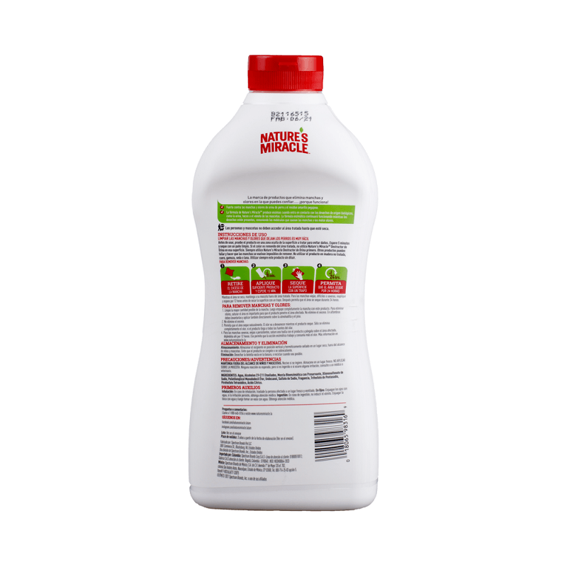 Nature´s Miracle - Destructor De Orina | Laika Mascotas