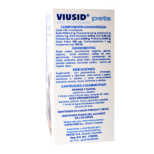 Vecol - Viusid Pets | Laika Mascotas