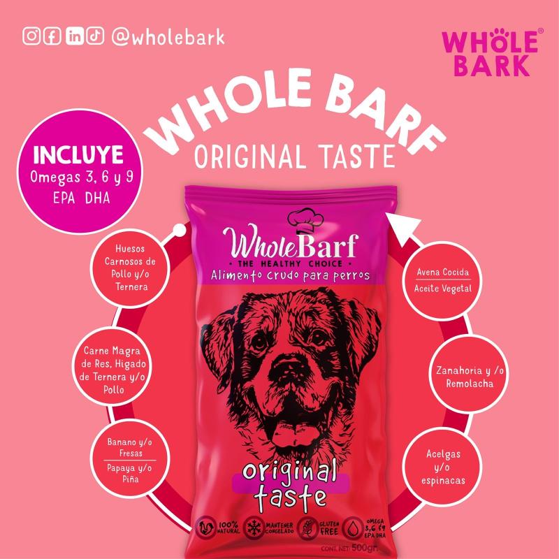 Whole Bark - Whole Barf Original Taste | Laika Mascotas