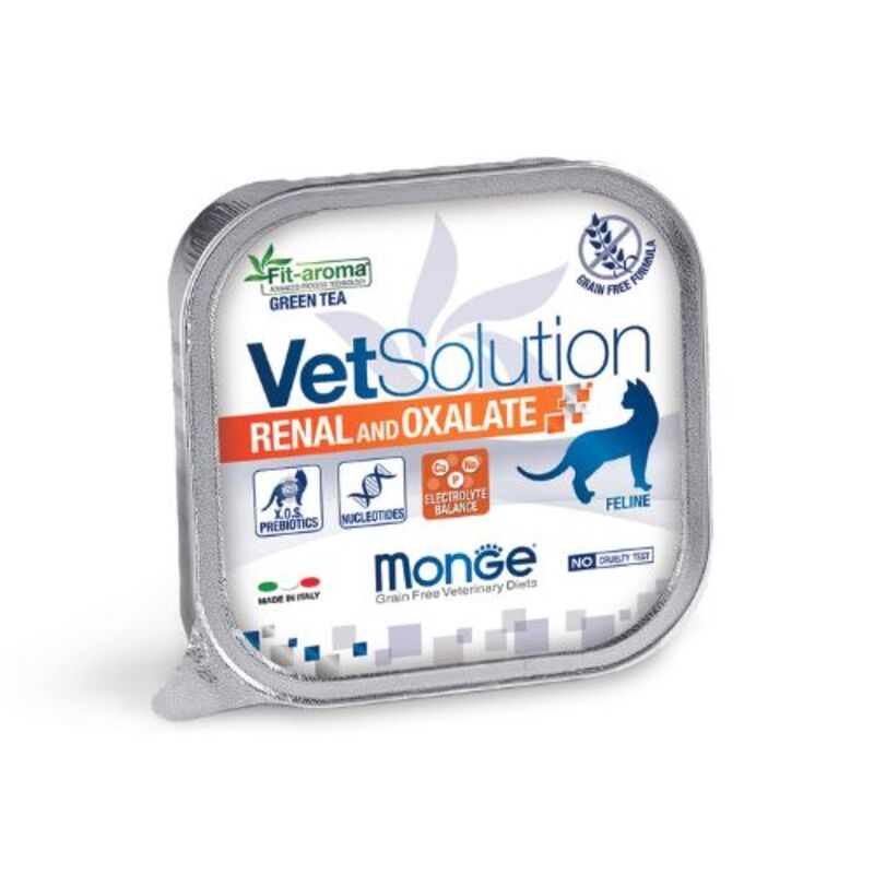 Monge - VetSolution Renal/Oxalate Feline | Laika Mascotas