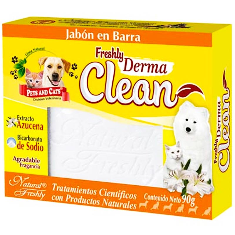 Natural Freshly - Jabón Freshly Derma Clean | Laika Mascotas
