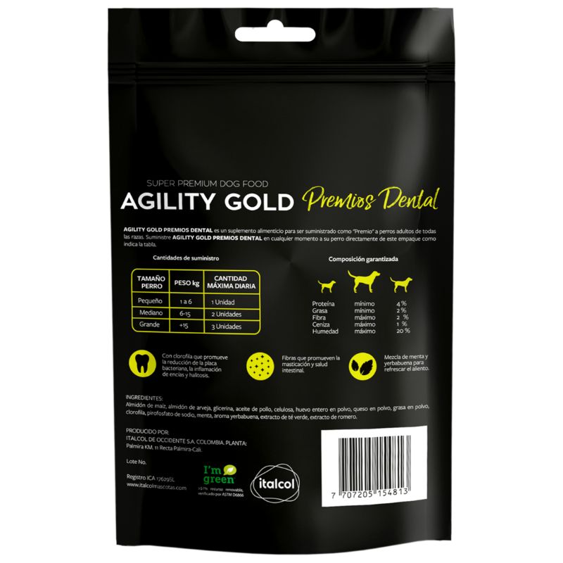 Agility Gold - Snacks Dental | Laika Mascotas